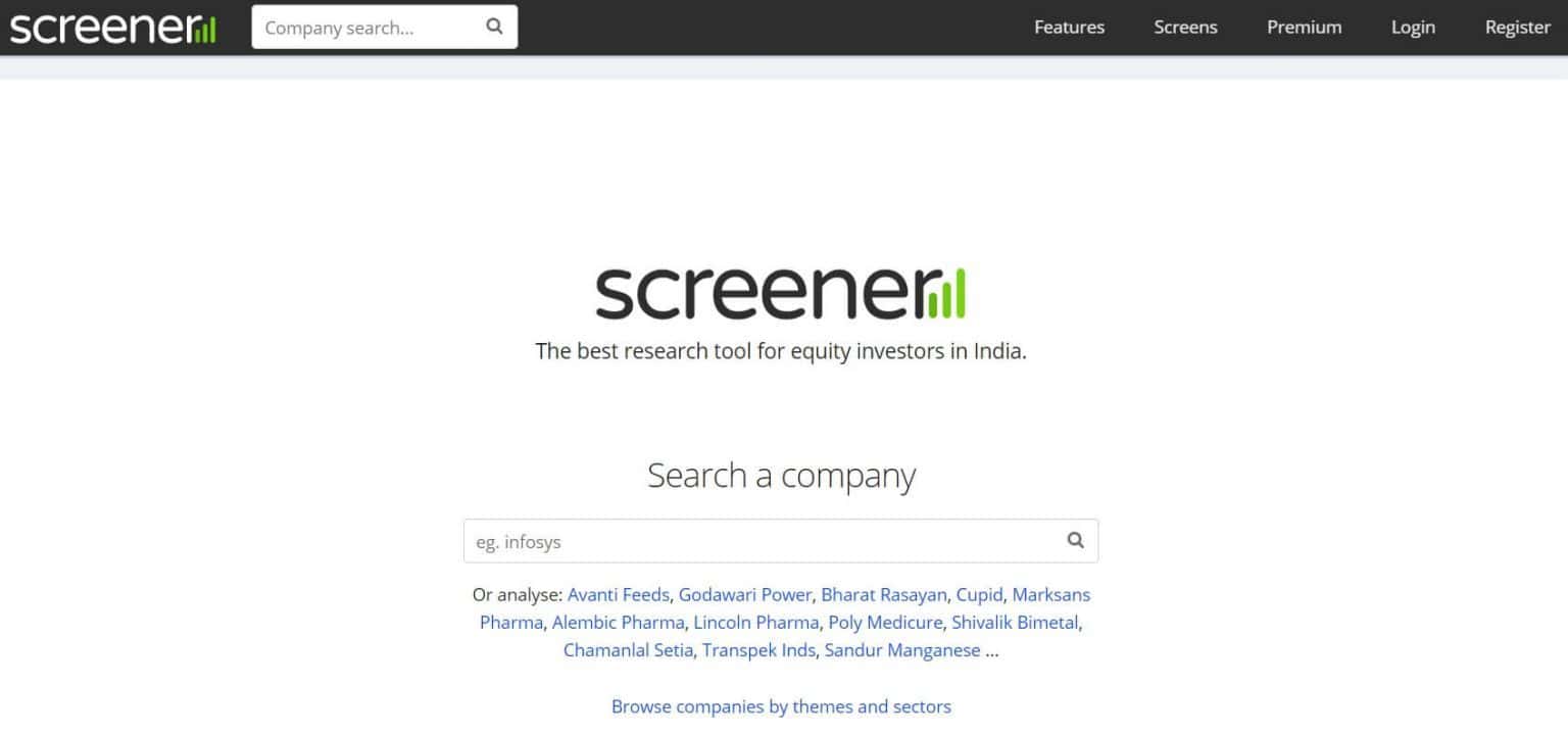 9 Best Stock Screeners For Indian Investors
