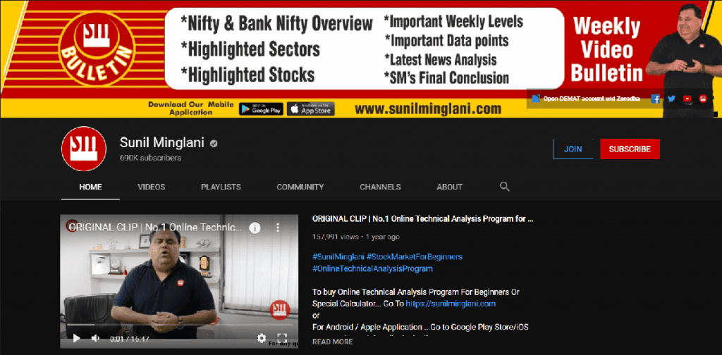12 Best YouTube Channels for Indian Stock Market