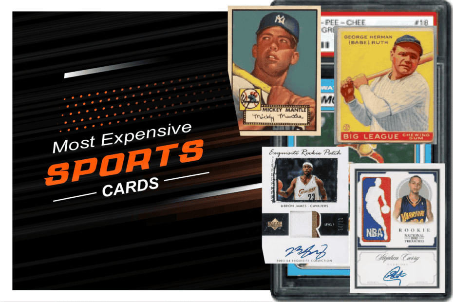 30 Most Expensive Sports Cards In The World