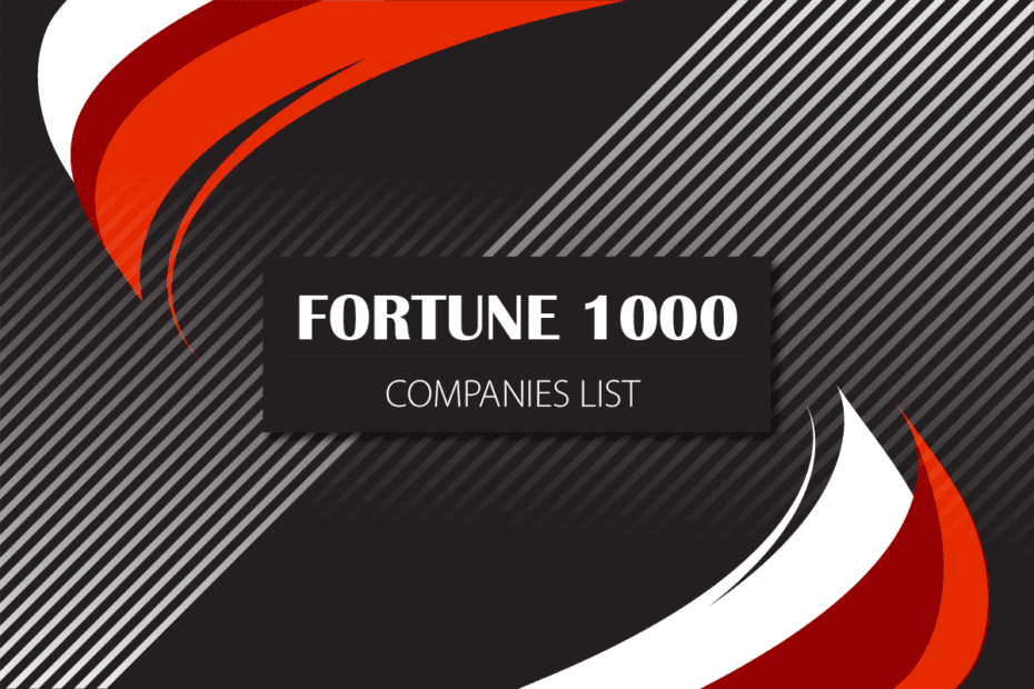 Fortune 1000 Companies List