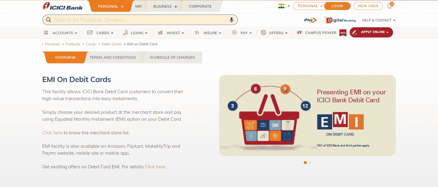 ICICI Debit Card EMI: A Complete Guide