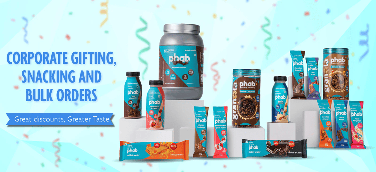 How Phab Tackles India's Protein Intake Through Snacks